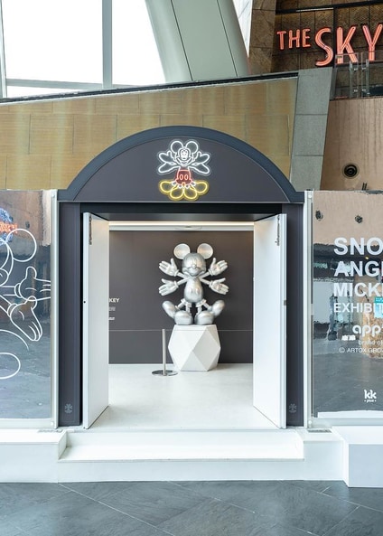 Snow Angel Mickey Exhibition迷你藝術館｜kkplus x APP+｜展覽
