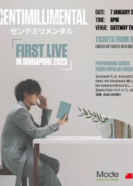 Centimillimental First LIVE In Singapore 2023