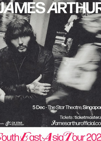 JAMES ARTHUR SOUTH EAST ASIA TOUR 2023 IN SINGAPORE | Concert | The ...