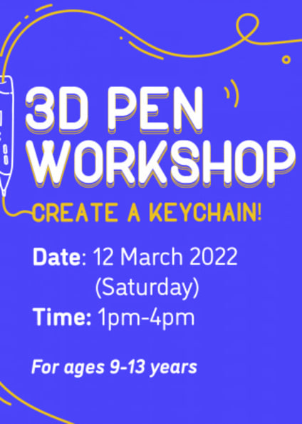3D Pen Workshop | Create a Keychain!