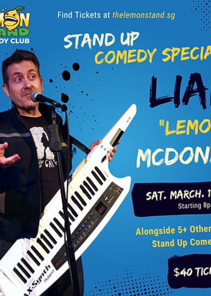 Liam "Lemon" McDonald | 11th March at The Lemon Stand