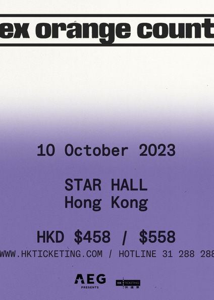Rex Orange County Live In Asia 2023 Hong Kong｜Concert｜KITEC