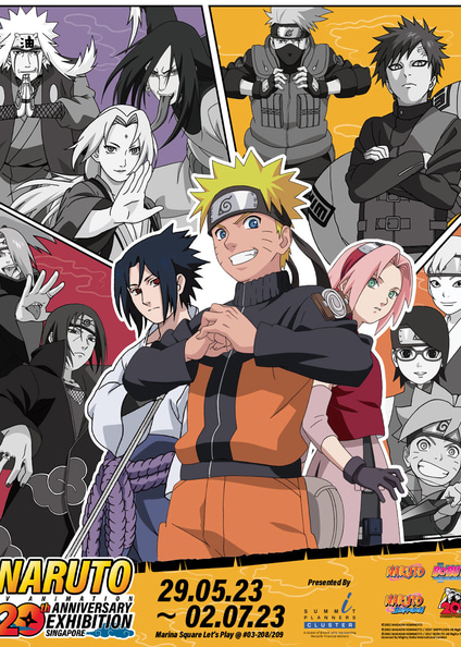 NARUTO TV Animation 20th Anniversary Exhibition Singapore | Marina Square