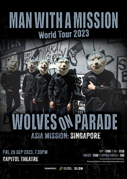 MAN WITH A MISSION World Tour 2023 Singapore | Concert