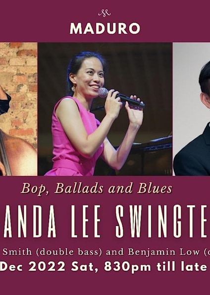 Bop, Ballads and Blues with the Amanda Lee Swingtet | Live