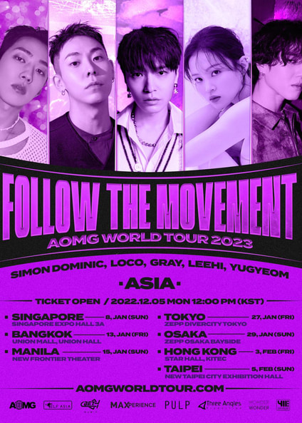 AOMG WORLD TOUR 2023 | FOLLOW THE MOVEMENT | Singapore Expo