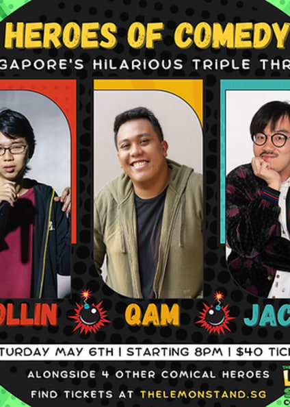 Heroes Of Comedy | 6th May 2023 at The Lemon Stand | Show