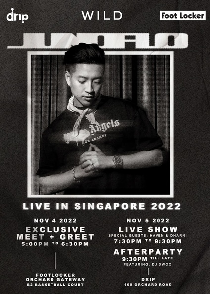Junoflo LIVE in Singapore｜Show + Afterparty