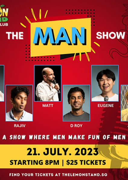The Man Show | 21st July 2023 @ The Lemon Stand |Comedy Show