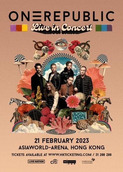 OneRepublic HK Concert 2023 | ONEREPUBLIC LIVE IN CONCERT