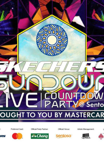 Skechers Sundown Live Countdown Party at Sentosa