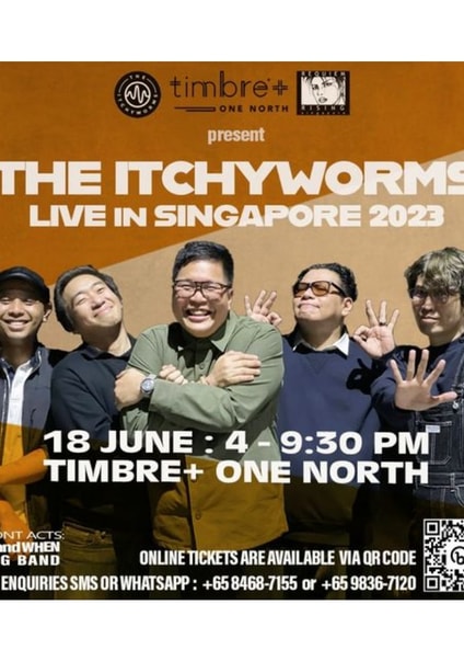 ITCHYWORMS LIVE IN SINGAPORE 2023