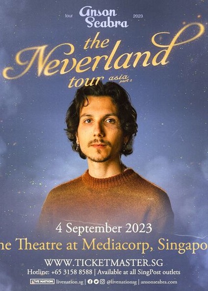 Anson Seabra: The Neverland Tour in Singapore 2023 | Concert