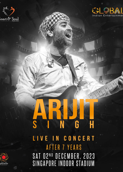 Arijit Singh Live In Concert | Singapore Indoor Stadium