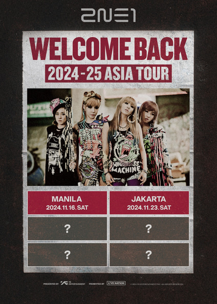 2024-25 2NE1 ASIA TOUR [WELCOME BACK] IN JAKARTA | Concert