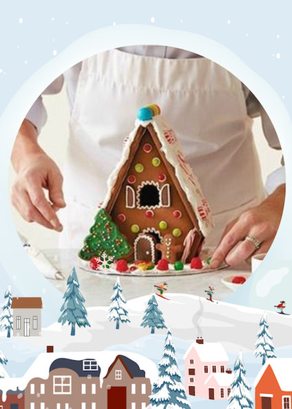 Christmas Workshop Gingerbread House Decoration
