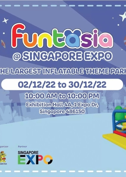 Funtasia | Inflatable Theme Park | Singapore Expo