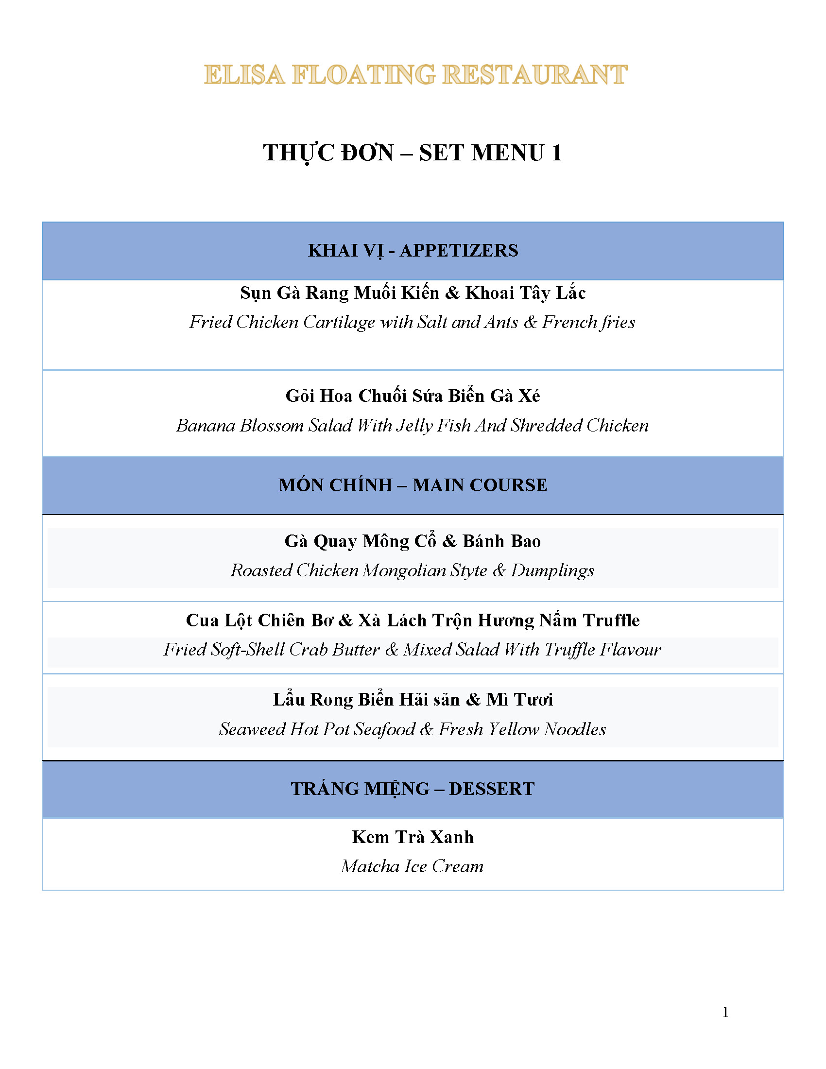 Elisa Floating Restaurant Cruise in Ho Chi Minh City - Klook Philippines