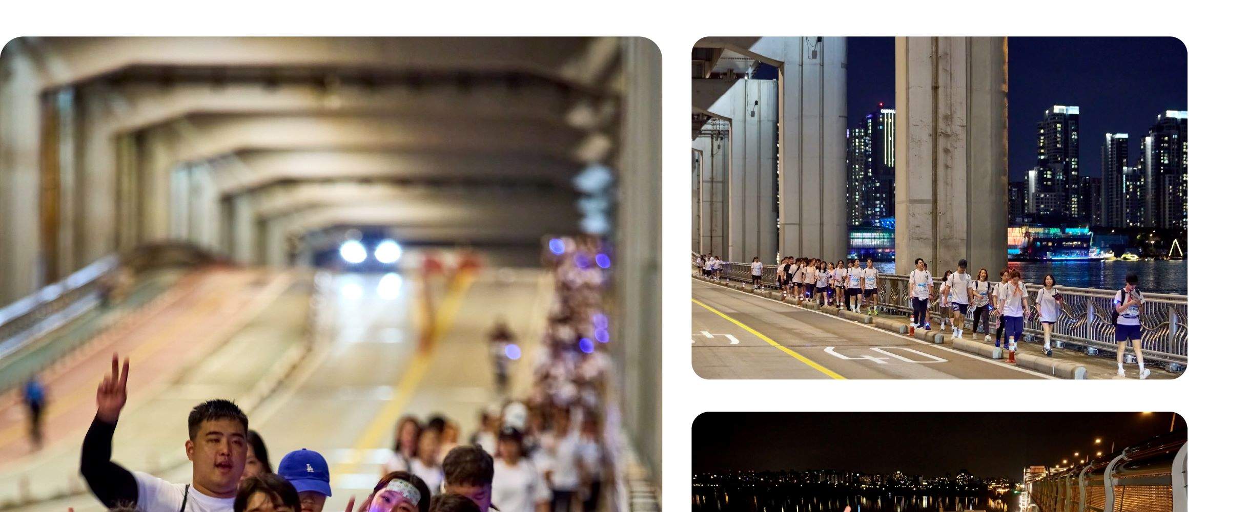 2025 Night Walk Challenge: Seoul Han River 14K & Busan Coastline 16K ...