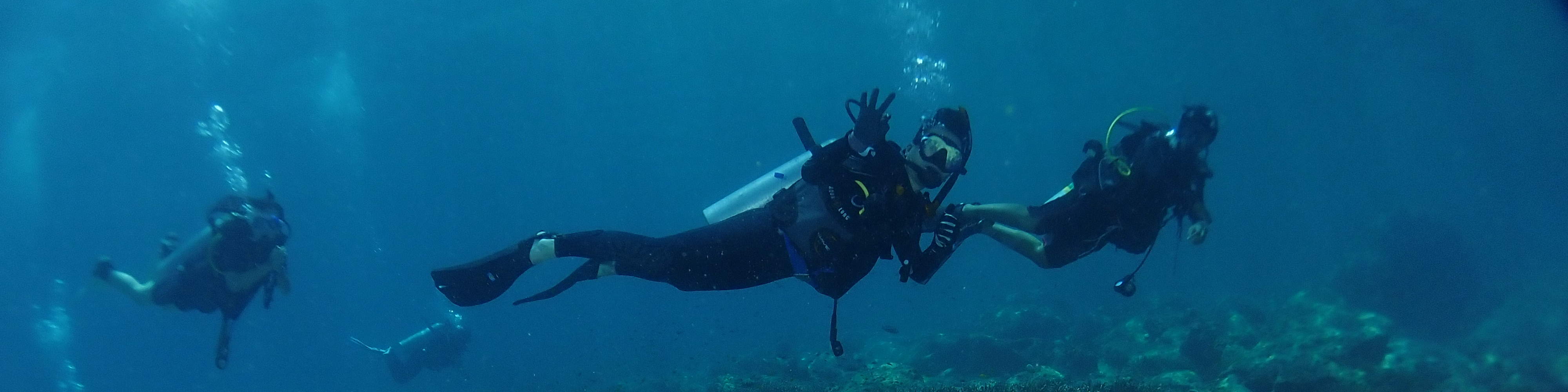 Plongeur en eau libre à Phuket | Centre de plongée PADI 5 étoiles ...