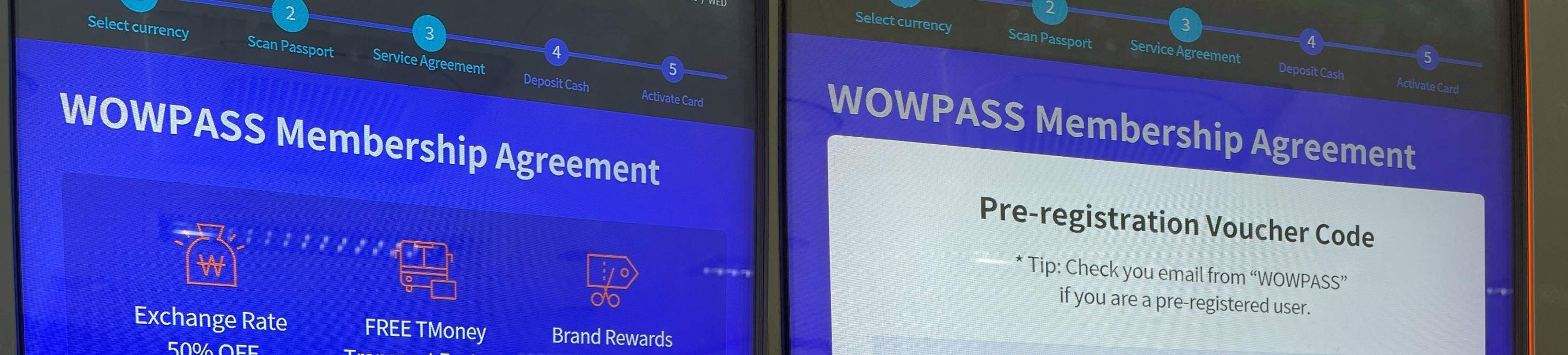 WOWPASS: Prepaid Debit Card & T-money & Currency Exchange - Klook