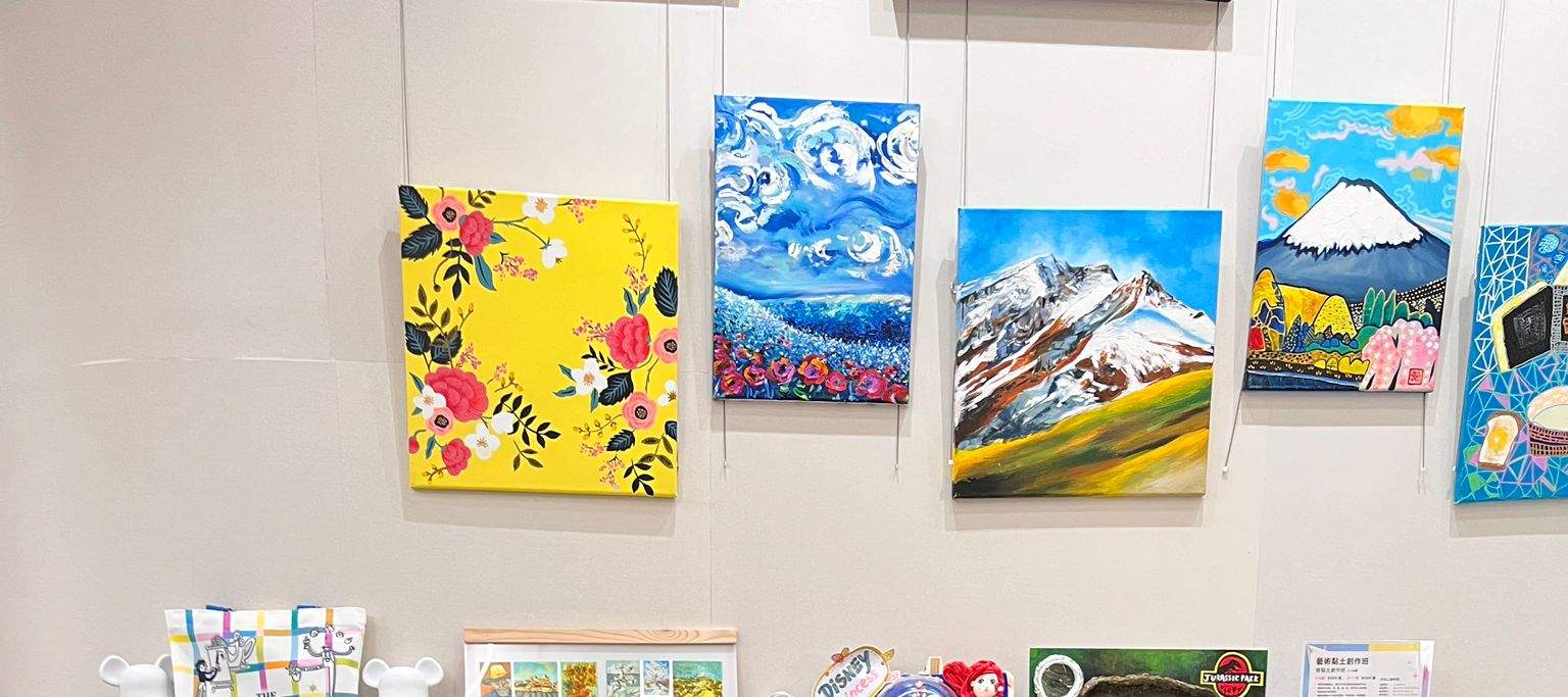 The Living Art｜Romantic Sakura Three-dimensional Oil Painting - Klook Philippines