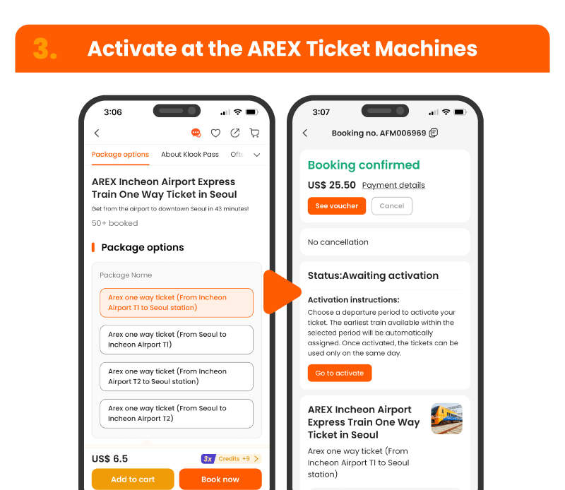 AREX Incheon Airport Express Train Ticket - Klook Singapore