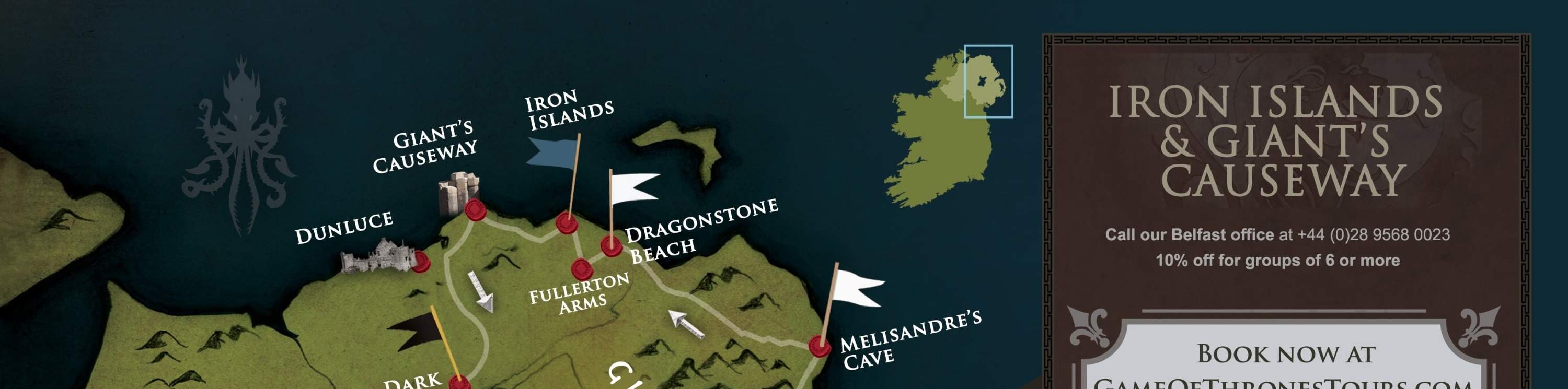 Explore Game of Thrones Filming Locations on Iron Islands & Giant's ...