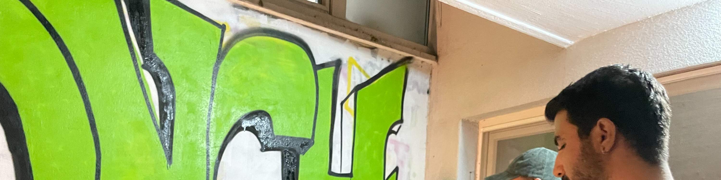 Creative Fun at Home: Drink Cocktails and Do Graffiti on a Wall with ...