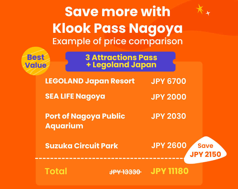 บัตร Klook Pass นาโกย่า - Klook ประเทศไทย