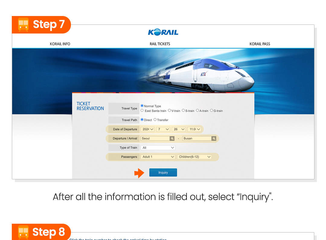KORAIL PASS - KTX Train Ticket - Klook