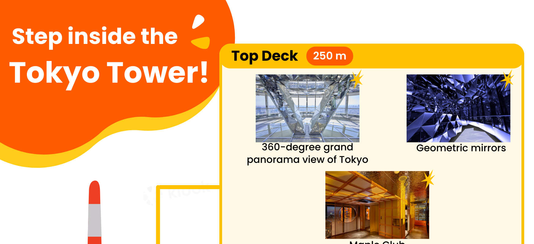 Ticket für das Tokyo Tower Observatory - Klook Deutschland