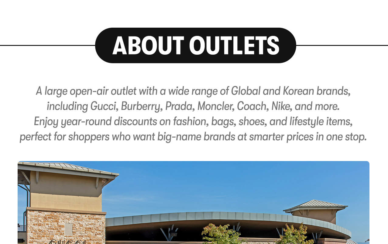 Yeoju Premium Outlets Shuttle Bus from Seoul - Klook