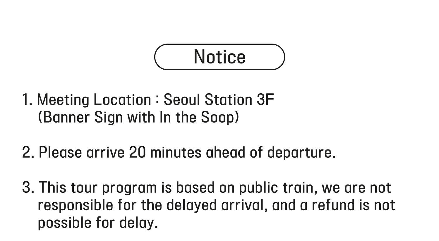 KTX ONE DAY TOUR IN THE SOOP - Klook