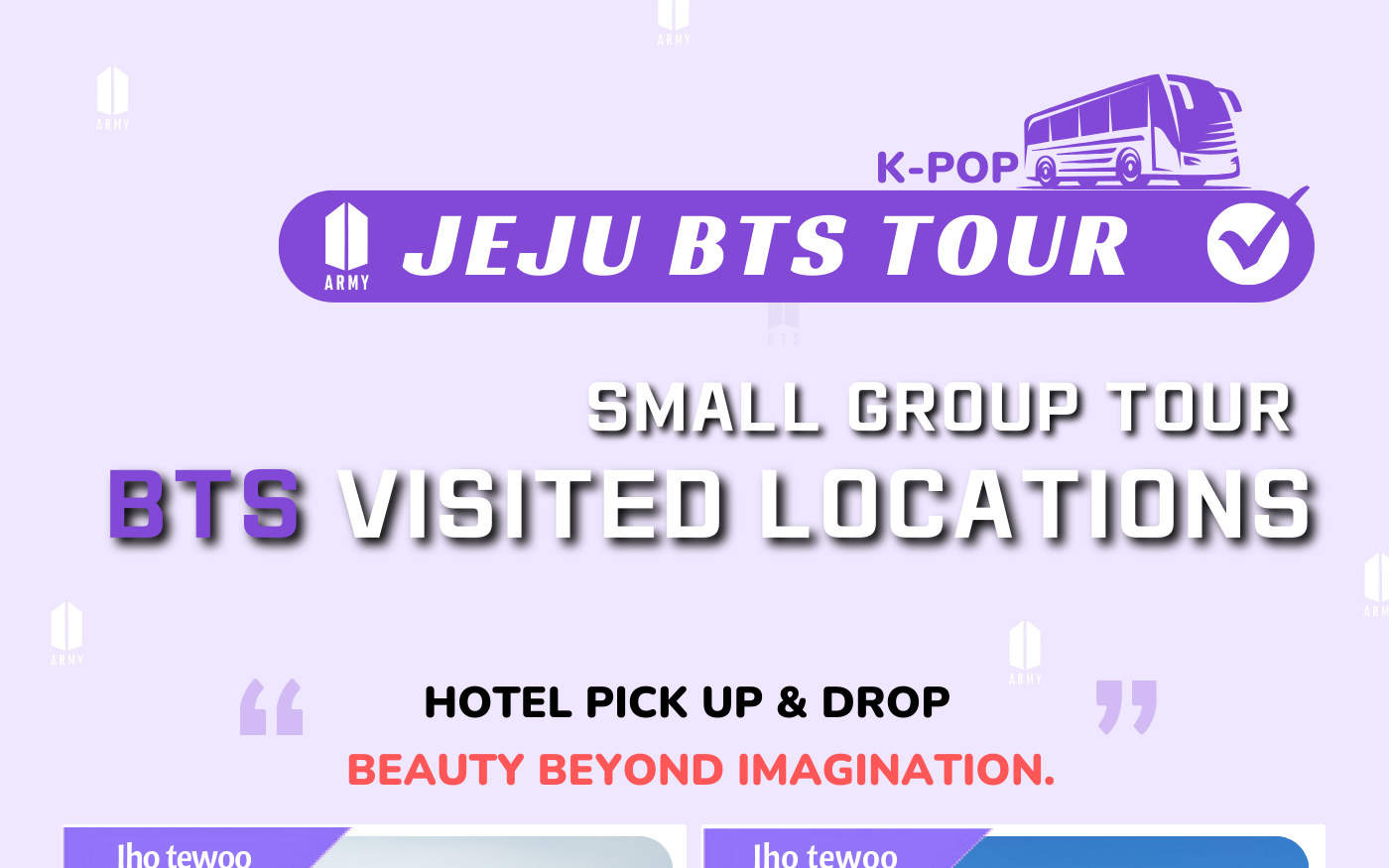 Jeju Island : ARMY BTS tour - Klook, Vereinigte Staaten