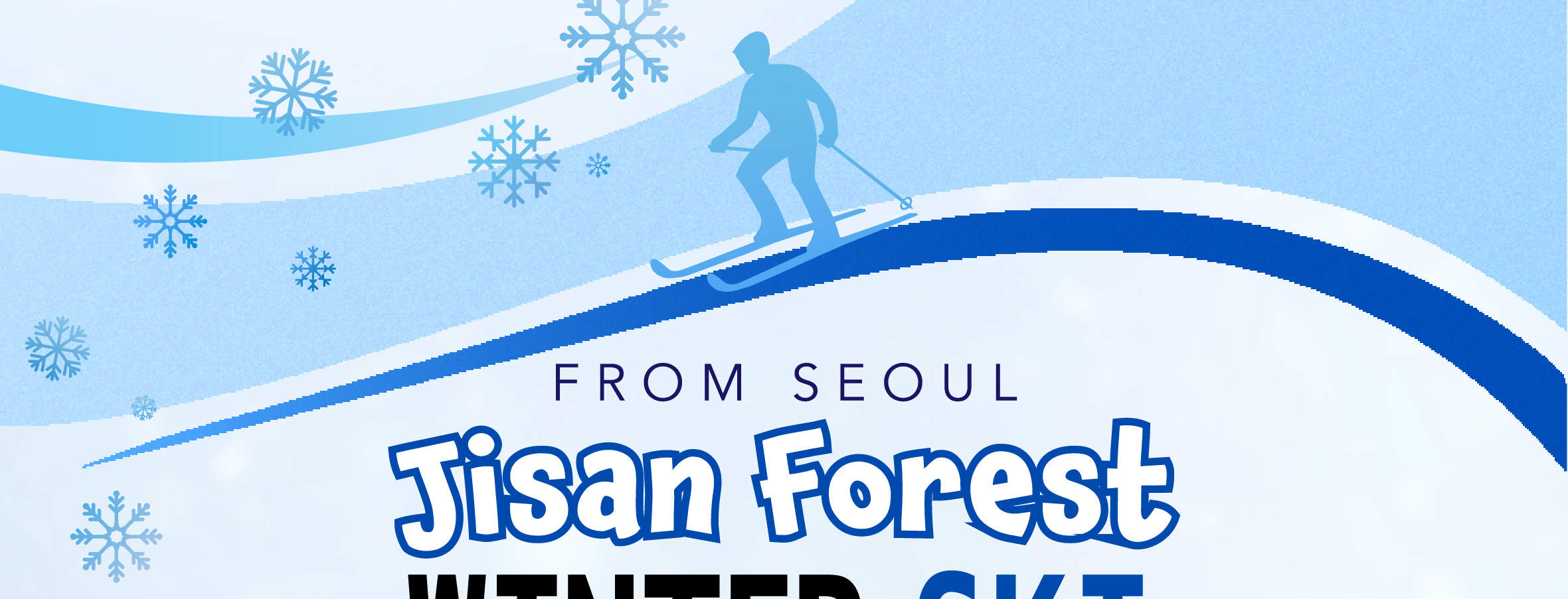 Jisan Forest Ski Resort Sightseeing Trip and Winter Sports Experience ...