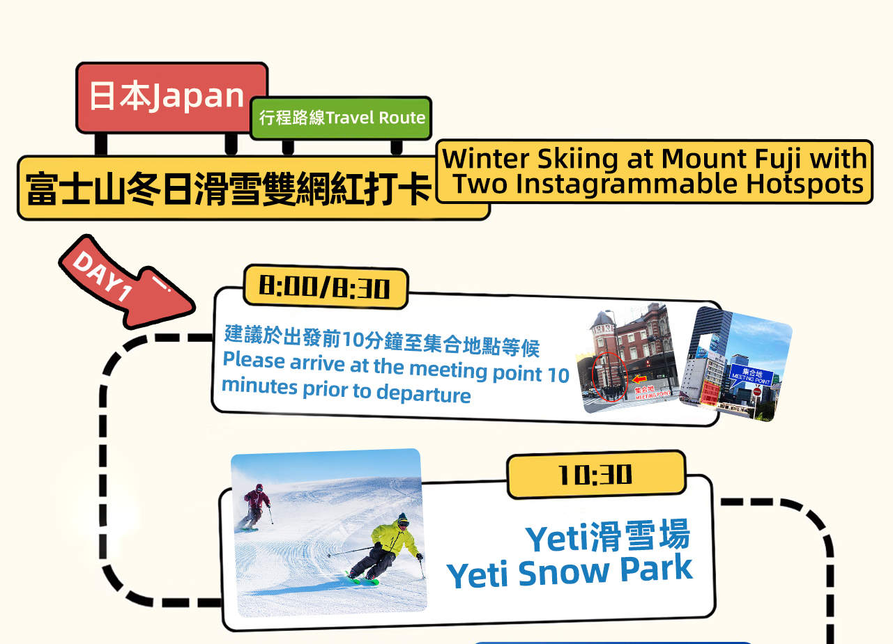 Mt. Fuji Yeti Snow Resort & Hot Spring Hotel & Oshino Hakkai & Lake ...