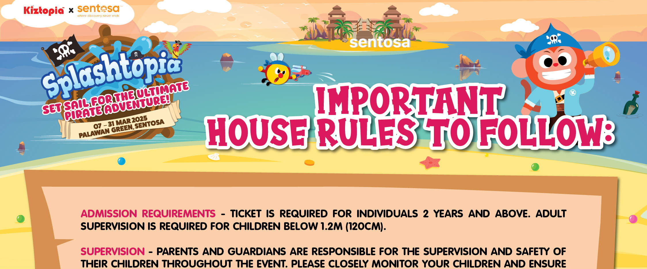 Splashtopia At Sentosa Palawan Green in Singapore - Klook Singapore