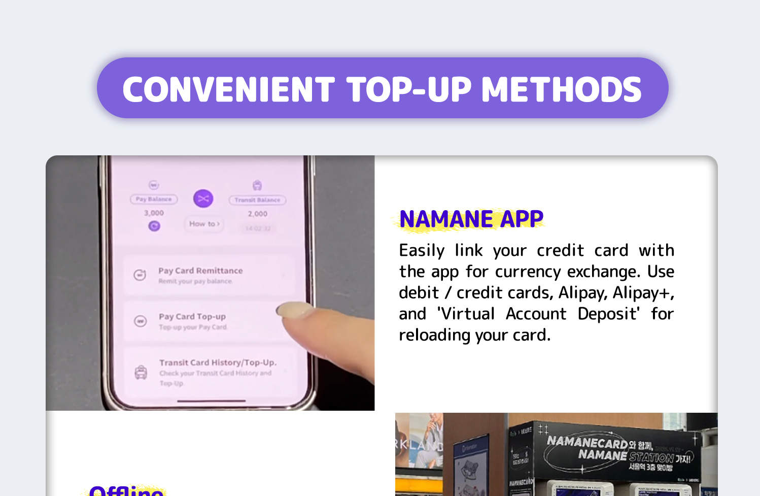 Carta di viaggio prepagata personalizzabile - CARTA NAMANE - Klook Stati Uniti