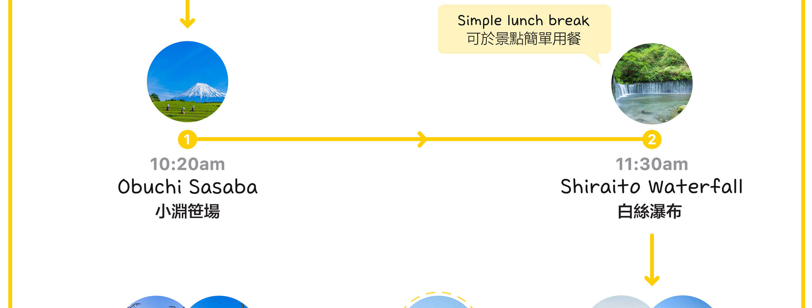 [Mt. Fuji & Hakone] Fujisan Yumeno Ohashi, Owakudani, Oshino Hakkai ...