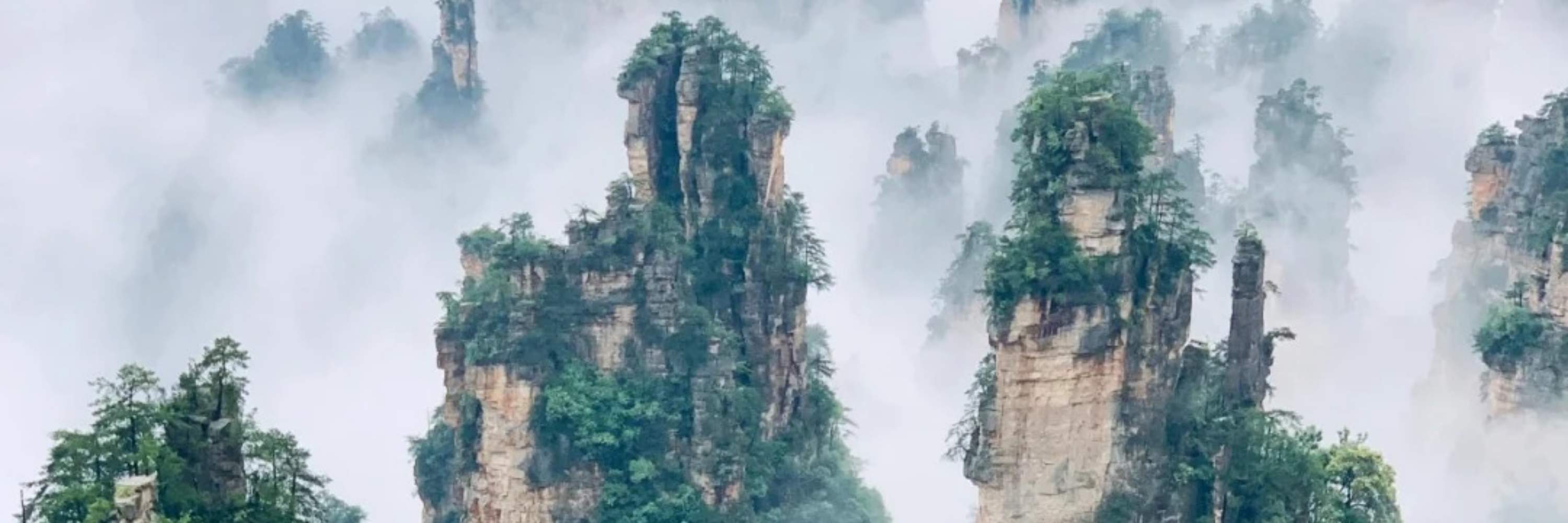 Zhangjiajie National Forest Park, Yuanjiajie, and the Hallelujah ...