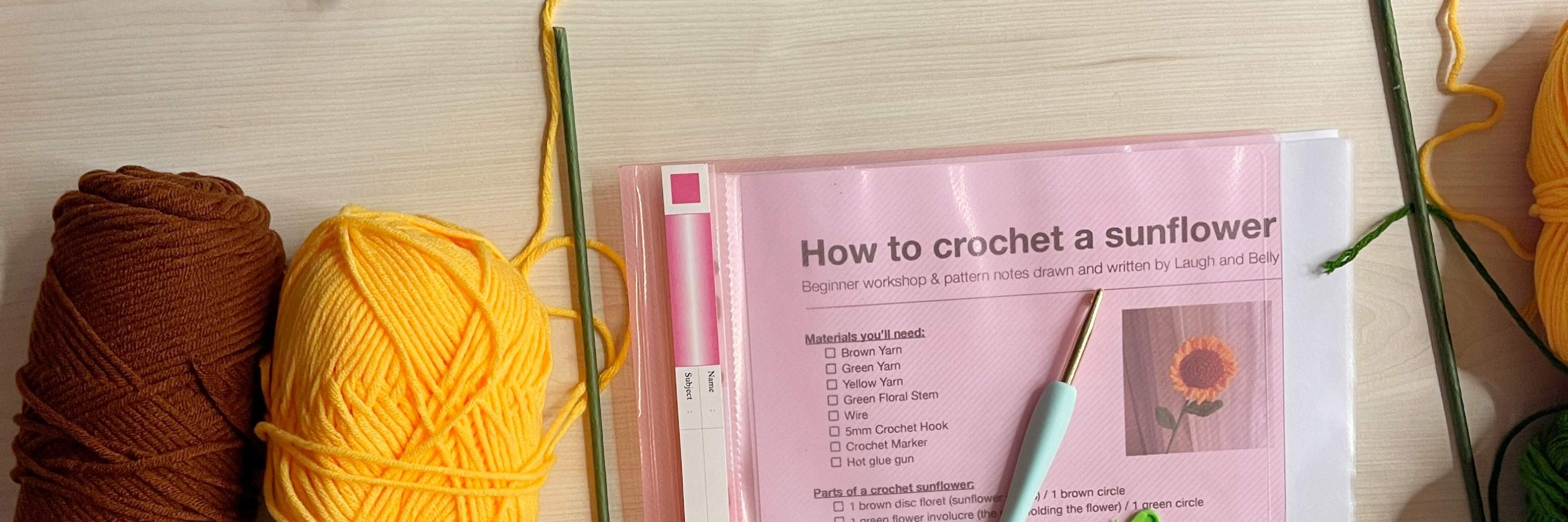 Crochet Workshop for Beginners by Laugh And Belly - Klook Singapore
