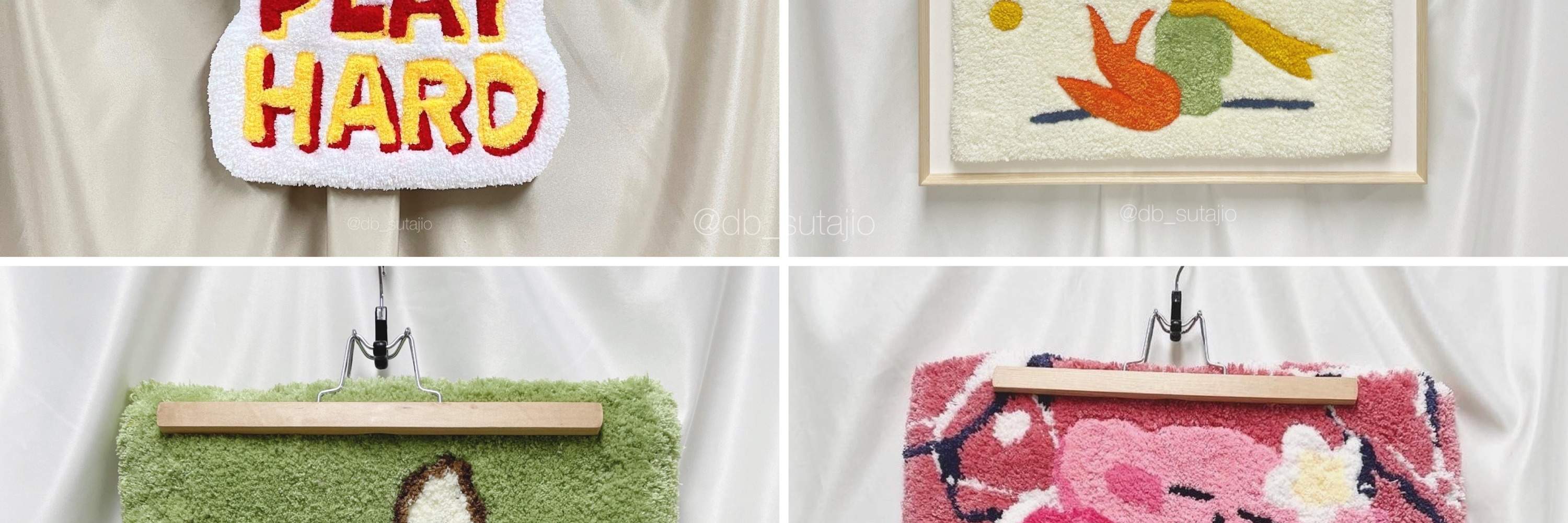 db design studio - Tufted handmade felt Tufting Workshop｜Kwun Tong ...