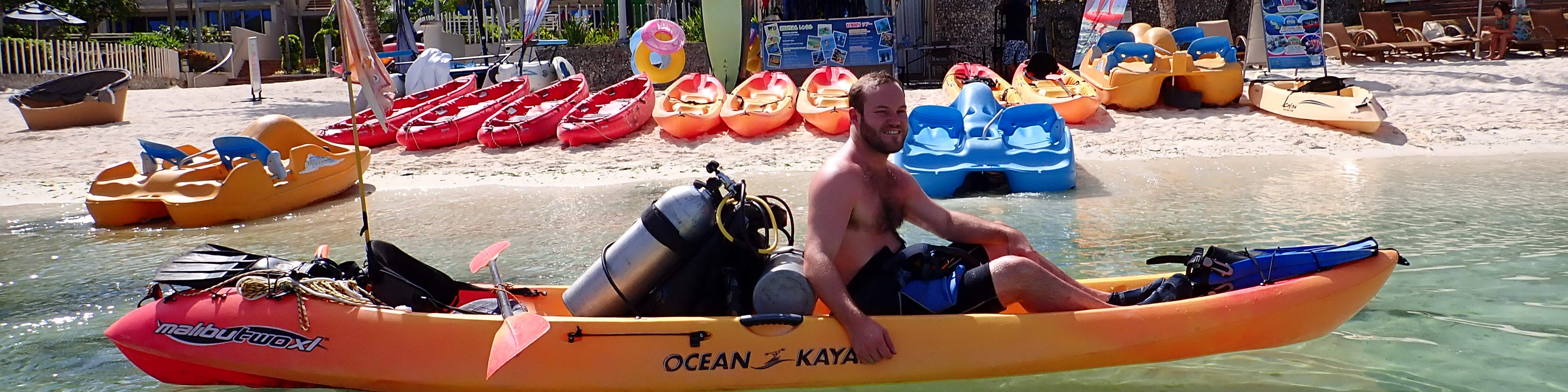 Kayak and Dive from Westin Resort Guam with PADI 5 Star Dive Resort ...