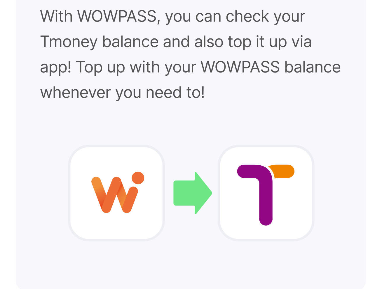 WOWPASS: Prepaid Debit Card & T-money & Currency Exchange - Klook