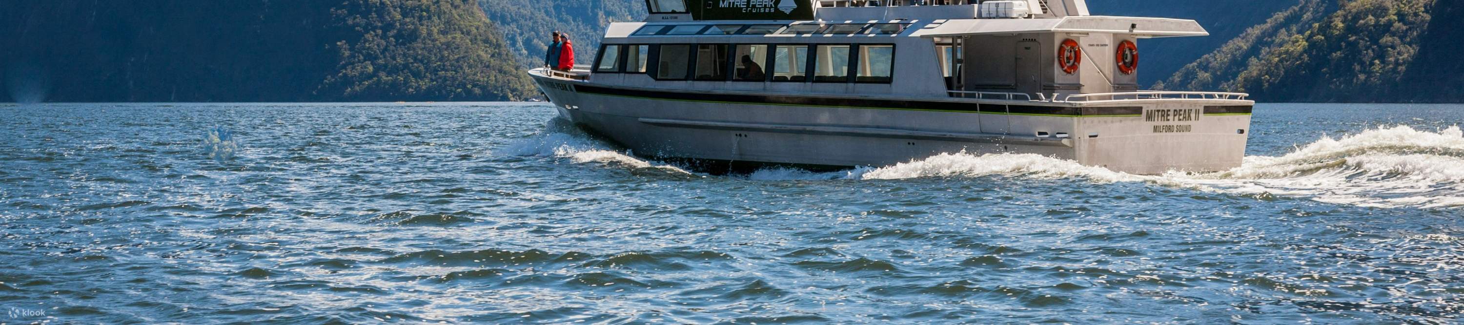 Milford Sound Cruise Only from Milford Sound - Klook Singapore