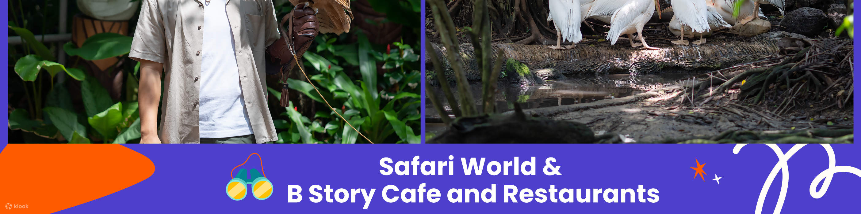 Bangkok Safari World, B Story Garden, dan Tur Harian Pasar Huamum - Klook Indonesia