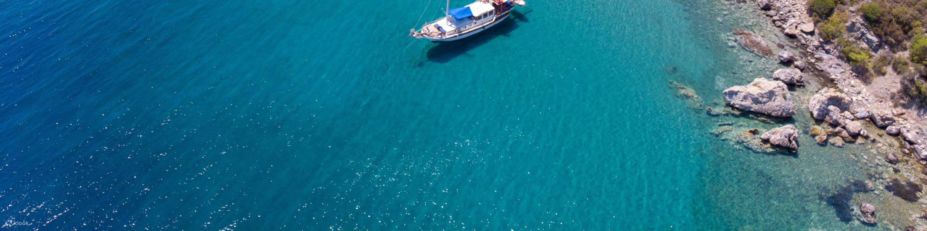 Bodrum: Orak Island, German Bay & Red Bay Boat Tour w/ Lunch - Klook ...