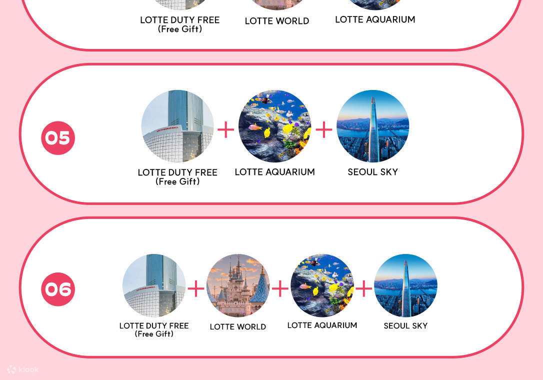 ULTRA LOTTE TOUR (Lotte Duty Free, Lotte World, Seoul Sky, Aquarium ...