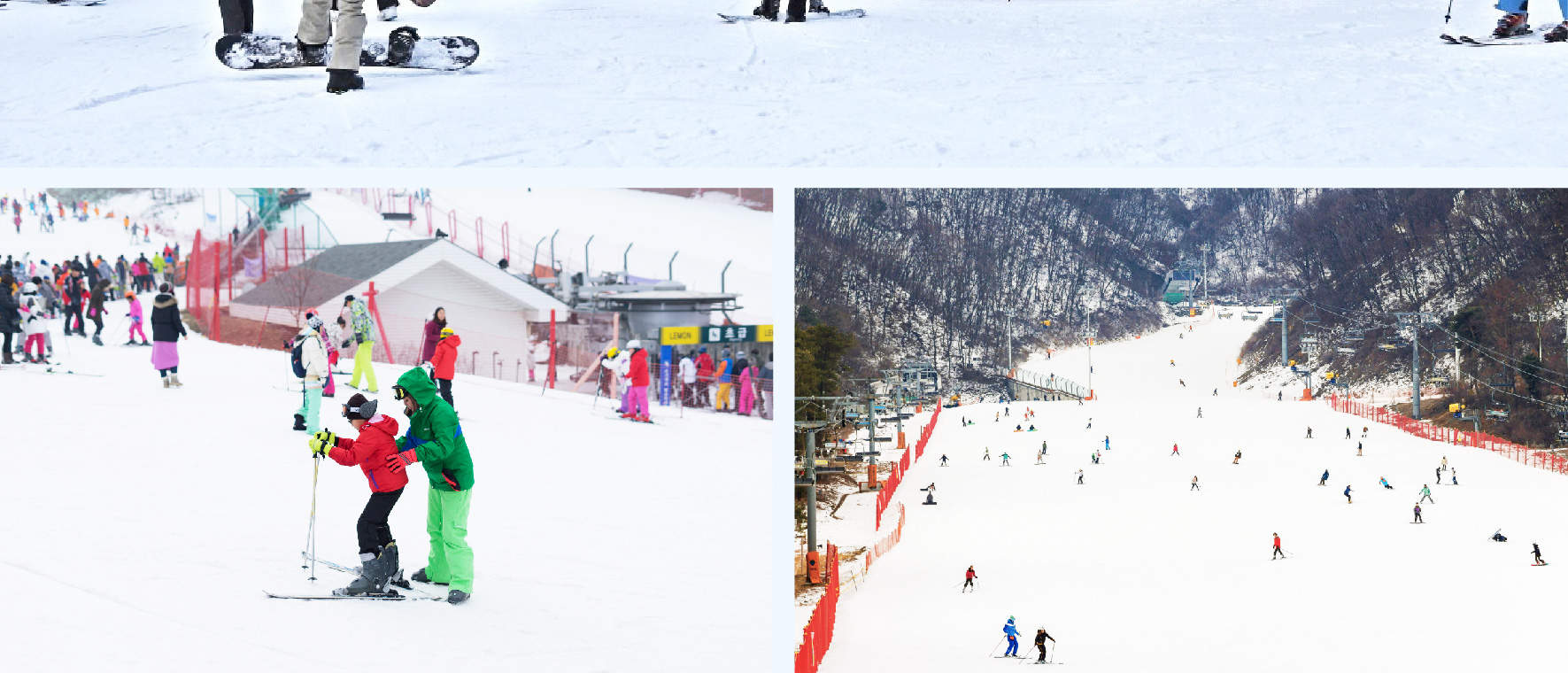 Jisan Forest Ski Resort Sightseeing Trip and Winter Sports Experience ...